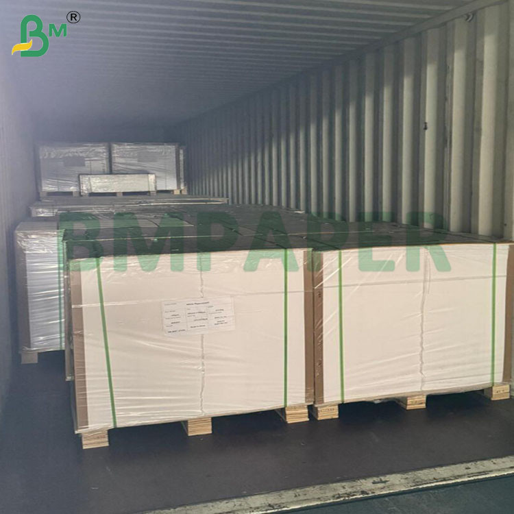 250gsm 300gsm Coated 1 Side White Blister Cardboard FBB For Battery ...