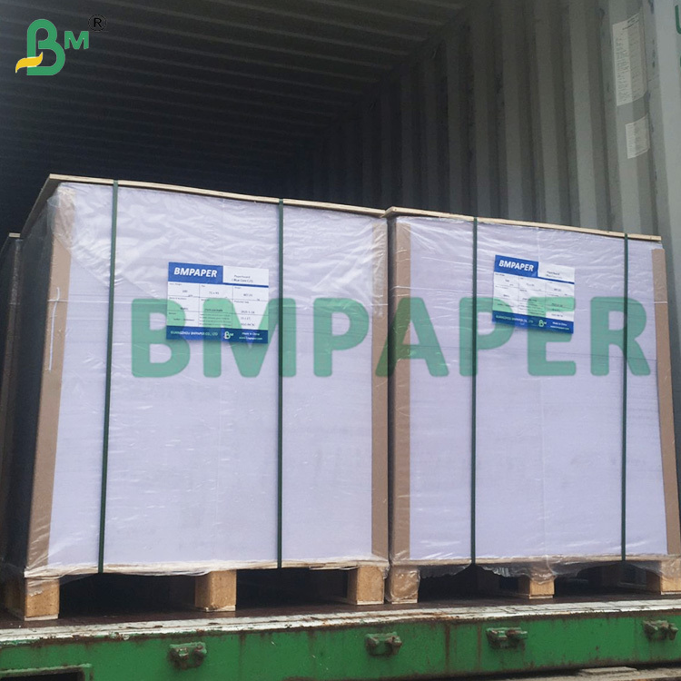 70gsm One - Side Coated Gloss Paper High Wet Strength For Beer Labels